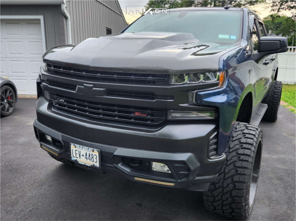2021 Chevrolet Silverado 1500 Wheel Offset Super Aggressive 3"-5 ...