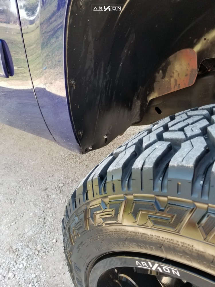 2010 Chevrolet Avalanche Wheel Offset Super Aggressive 3"-5" Suspension ...