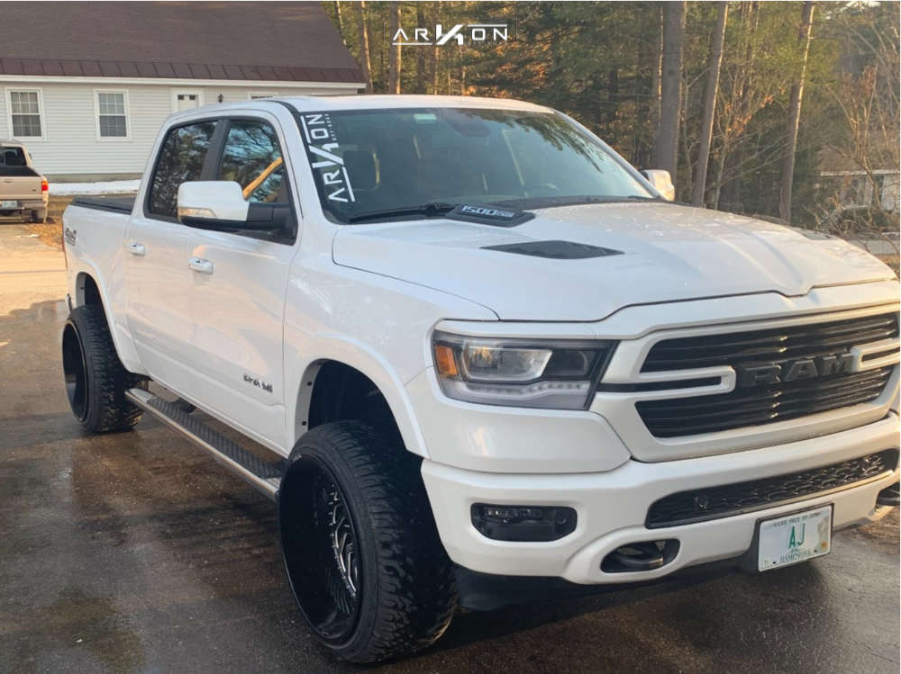 2019 Ram 1500 Wheel Offset Hella Stance >5" Leveling Kit | 670757 ...