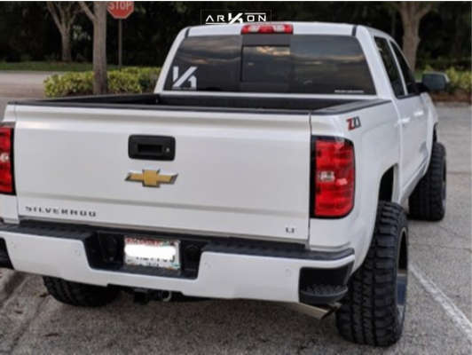 2018 Chevrolet Silverado 1500 Wheel Offset Super Aggressive 3"-5 ...