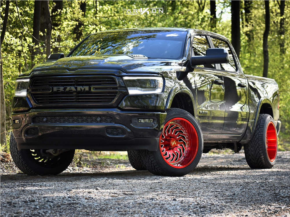 2019 Ram 1500 Wheel Offset Aggressive > 1" Outside Fender Leveling Kit ...