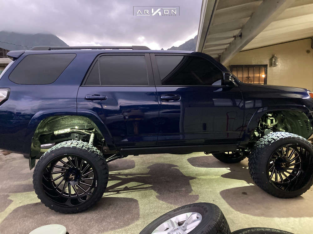 2016 Toyota 4Runner Wheel Offset Aggressive > 1" Outside Fender ...