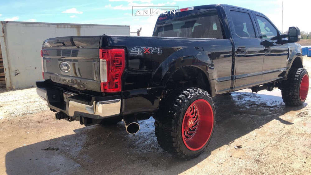 2017 Ford F-250 Super Duty Wheel Offset Super Aggressive 3"-5 ...