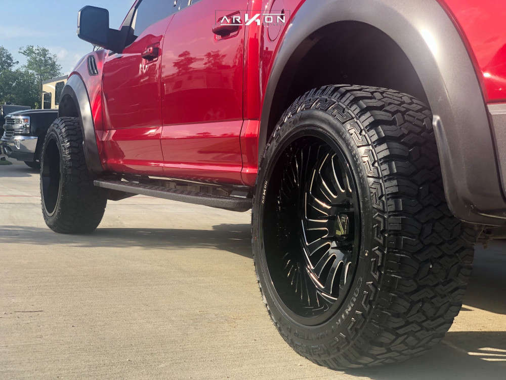 2017 Ford Raptor Wheel Offset Super Aggressive 3"-5" Leveling Kit ...