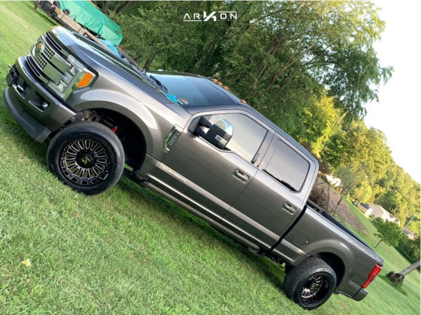 2017 Ford F-250 Super Duty Wheel Offset Super Aggressive 3"-5" Level 2 ...