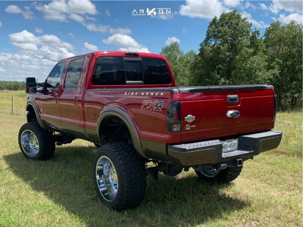 2015 Ford F-250 Super Duty Wheel Offset Super Aggressive 3"-5 ...