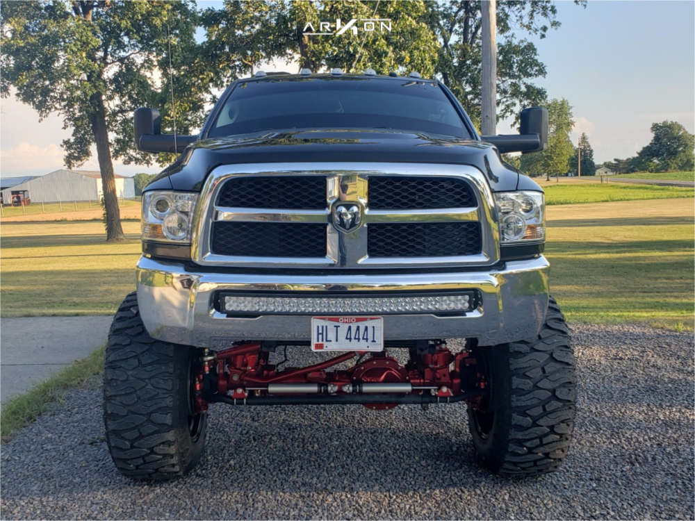 2016 Ram 3500 Wheel Offset Hella Stance >5" Suspension Lift 12 ...
