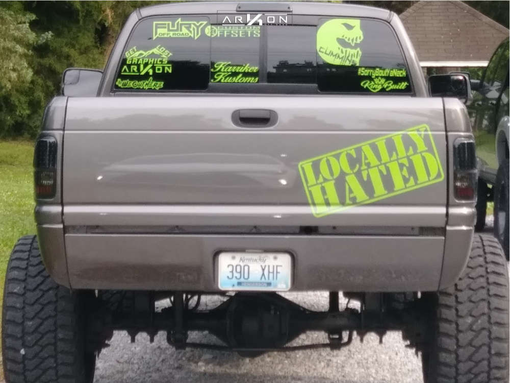 2002 Dodge Ram 2500 Wheel Offset Hella Stance >5" Leveling Kit | 772570 ...