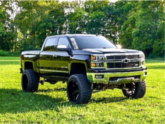2014 Chevrolet Silverado 1500 Wheel Offset Super Aggressive 3"-5" Suspension Lift 9" | 772921 ...