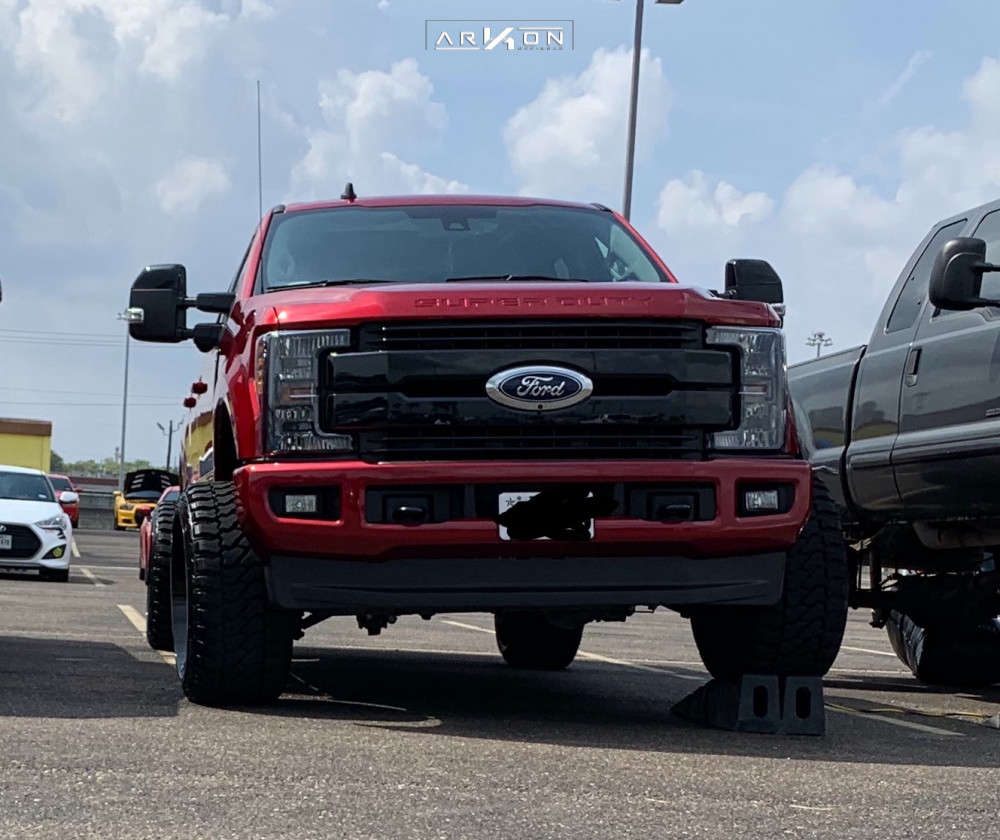 2019 Ford F-250 Super Duty Wheel Offset Super Aggressive 3"-5" Leveling ...