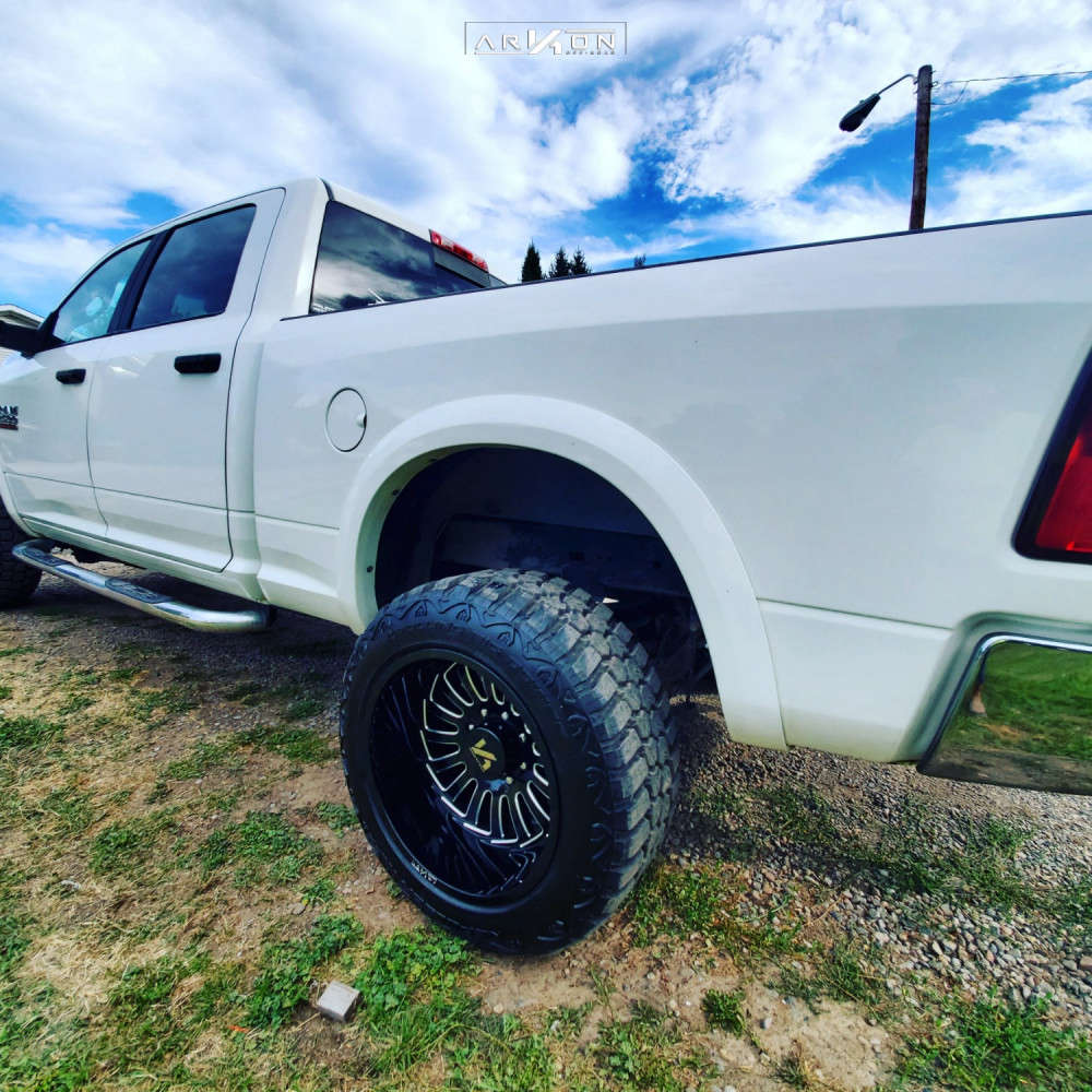 2016 Ram 2500 Wheel Offset Aggressive > 1" Outside Fender Leveling Kit ...