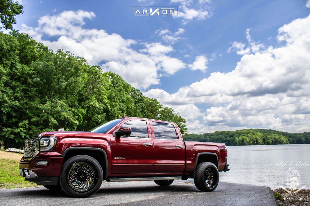 2017 GMC Sierra 1500 Wheel Offset Super Aggressive 3"-5" Stock | 790697 ...