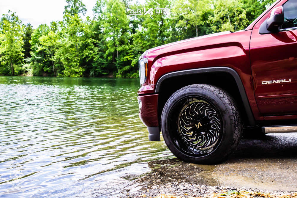 2017 GMC Sierra 1500 Wheel Offset Super Aggressive 3"-5" Stock | 790697 ...