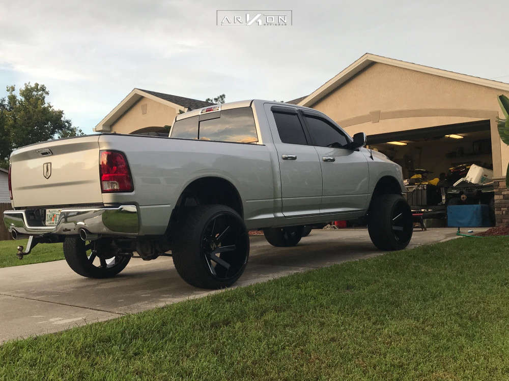 2013 Ram 1500 Wheel Offset Hella Stance >5" Suspension Lift 6" | 791052 ...
