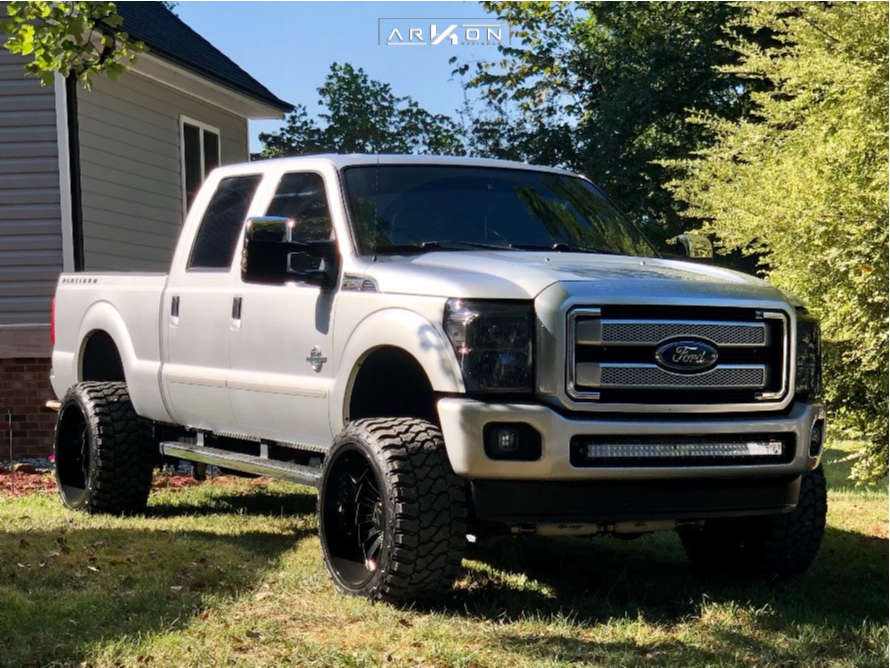 2016 Ford F-250 Super Duty Wheel Offset Super Aggressive 3"-5 ...