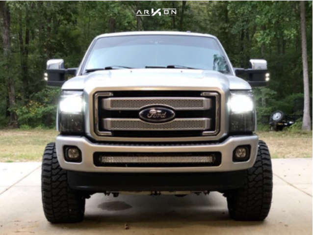 2016 Ford F-250 Super Duty Wheel Offset Super Aggressive 3"-5 ...