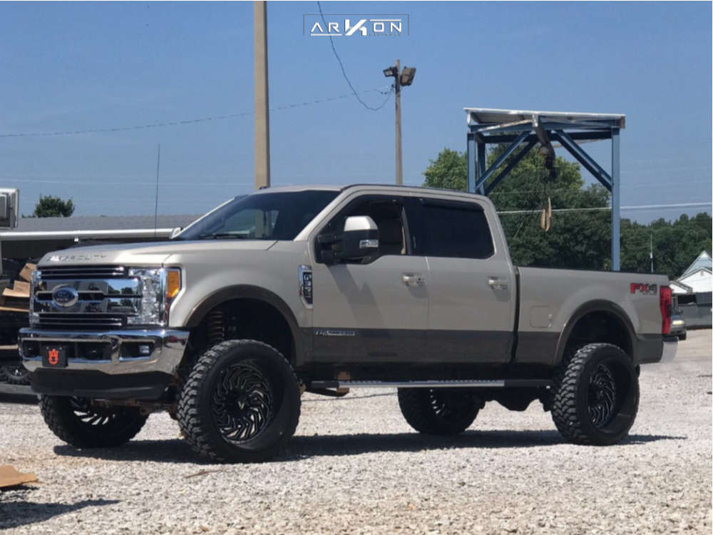 2018 Ford F-350 Super Duty Wheel Offset Super Aggressive 3"-5 ...