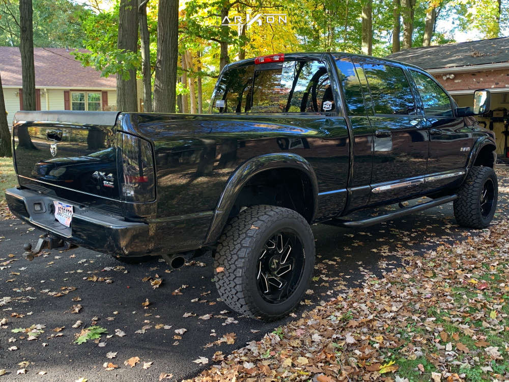 2008 Dodge Ram 2500 Wheel Offset Aggressive > 1" Outside Fender ...