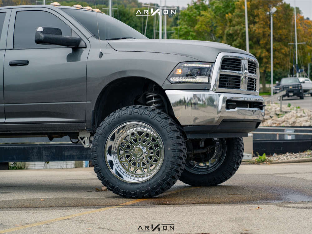 2012 Ram 2500 Wheel Offset Hella Stance >5" Suspension Lift 8" | 834512 ...