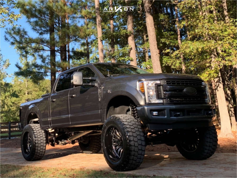 2019 Ford F-250 Super Duty Wheel Offset Super Aggressive 3"-5 ...