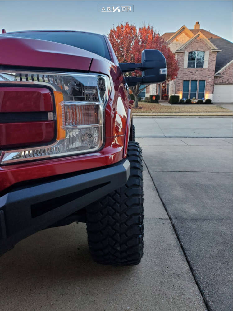 2018 Ford F-150 Wheel Offset Aggressive > 1" Outside Fender Suspension ...