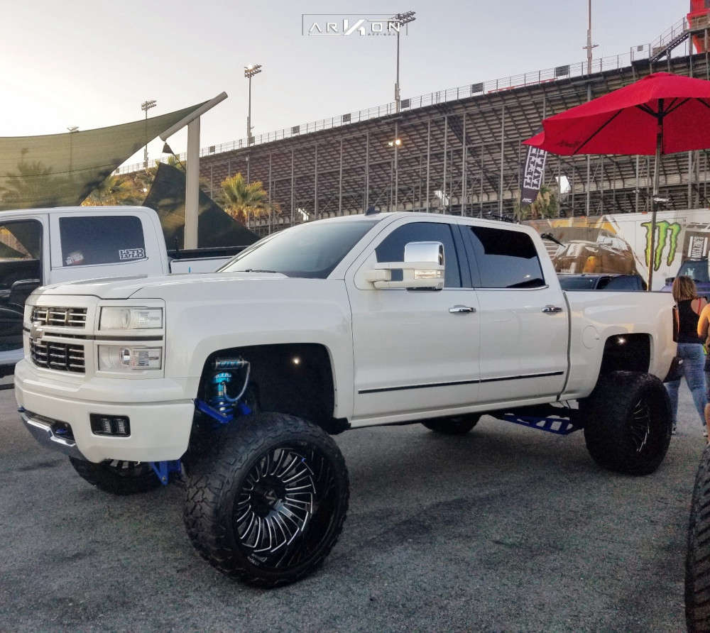 2015 Chevrolet Silverado 1500 Wheel Offset Super Aggressive 3"-5 ...
