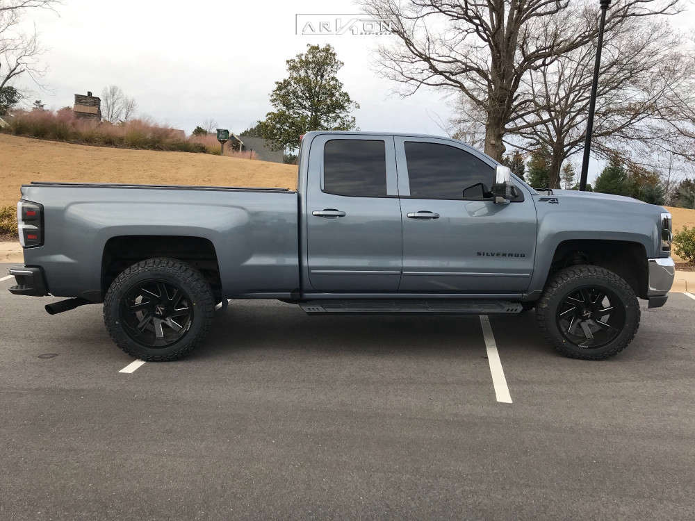 2016 Chevrolet Silverado 1500 Wheel Offset Super Aggressive 3"-5 ...