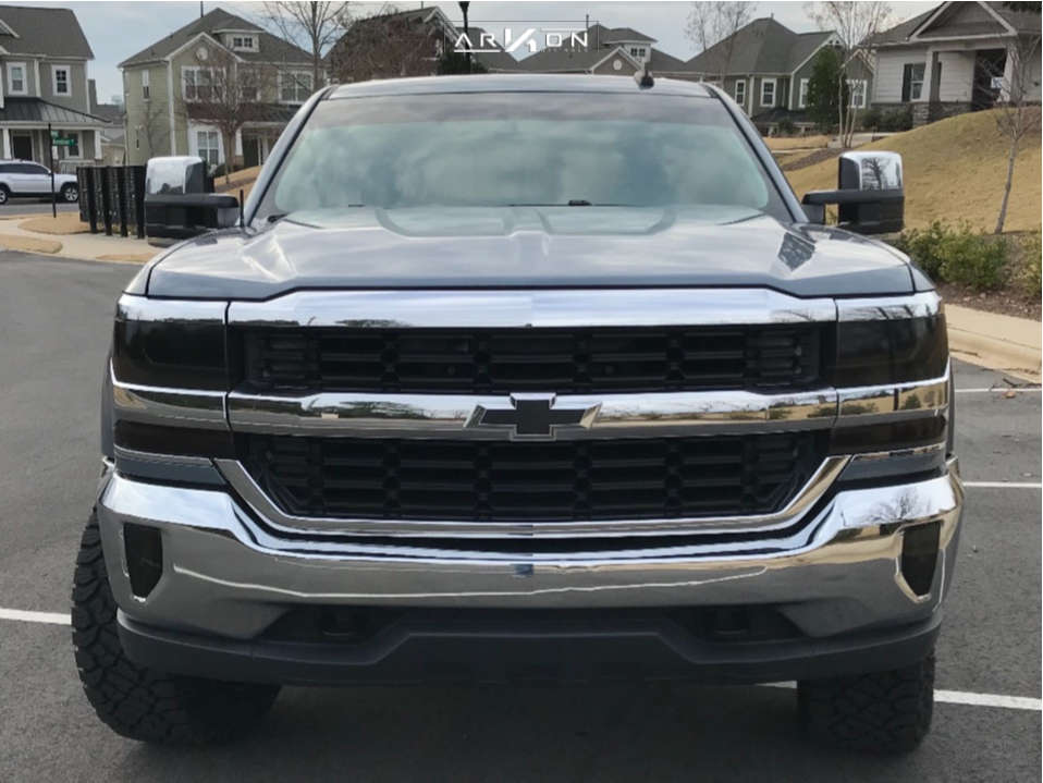 2016 Chevrolet Silverado 1500 Wheel Offset Super Aggressive 3"-5 ...