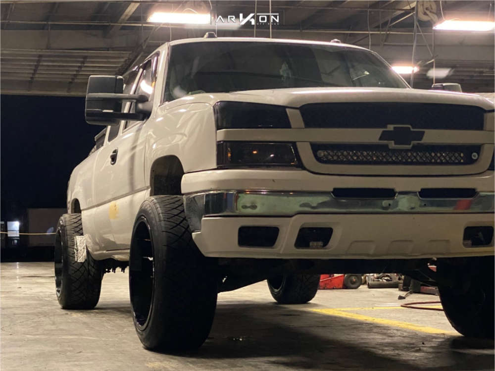 2004 Chevrolet Silverado 1500 Wheel Offset Super Aggressive 3"-5 ...