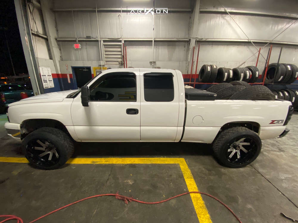 2004 Chevrolet Silverado 1500 Wheel Offset Super Aggressive 3"-5 ...