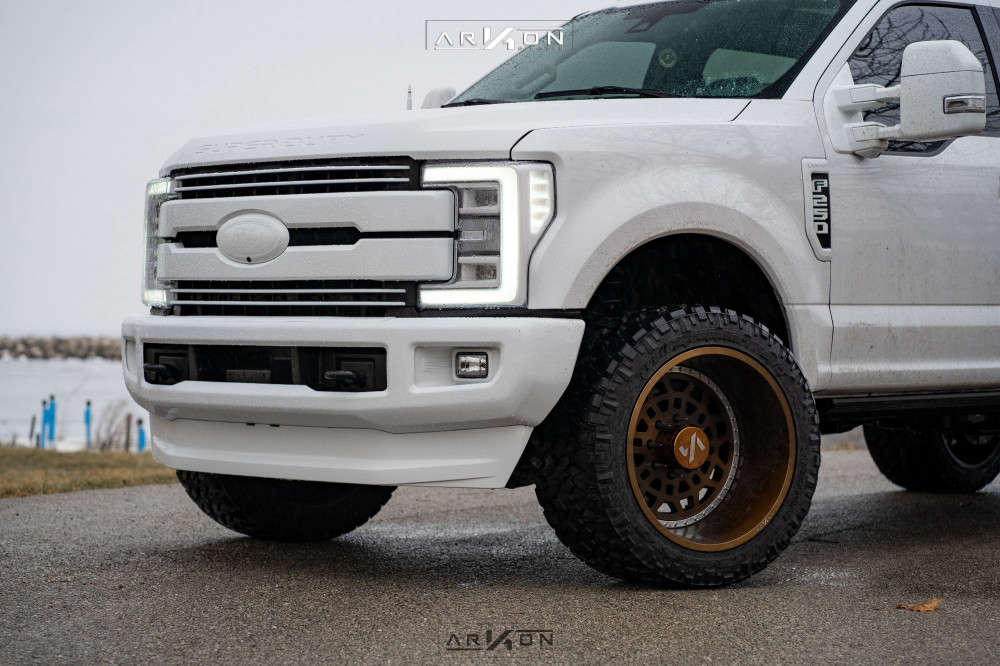 2019 Ford F-250 Super Duty Wheel Offset Hella Stance >5" Stock | 886028 ...