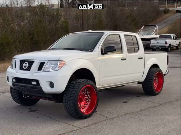 2007 Nissan Frontier Wheel Offset Aggressive > 1" Outside Fender ...