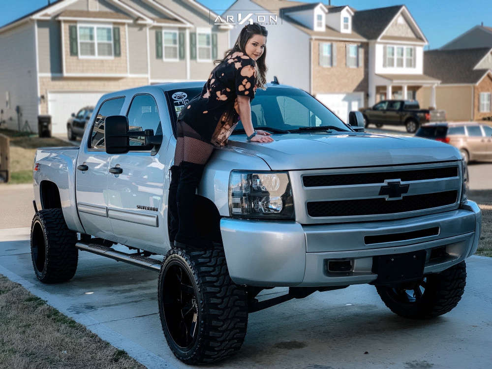 2012 Chevrolet Silverado 1500 Wheel Offset Super Aggressive 3"-5 ...