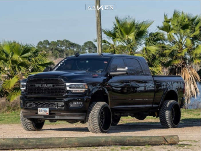 2019 Ram 2500 Wheel Offset Hella Stance >5" Suspension Lift 3.5 ...