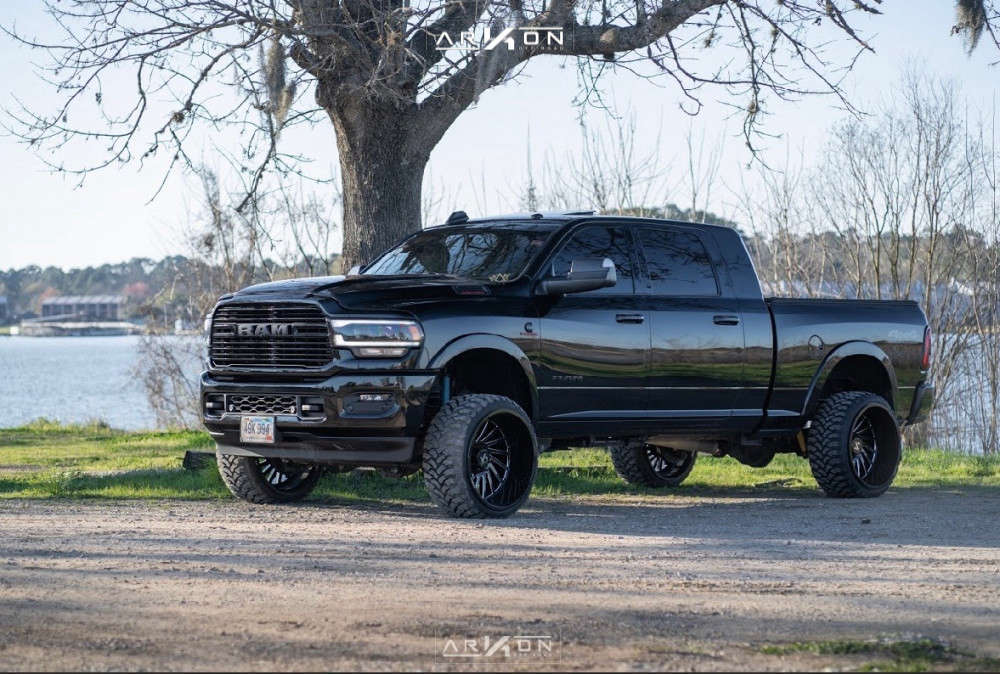 2019 Ram 2500 Wheel Offset Hella Stance >5" Suspension Lift 3.5 ...