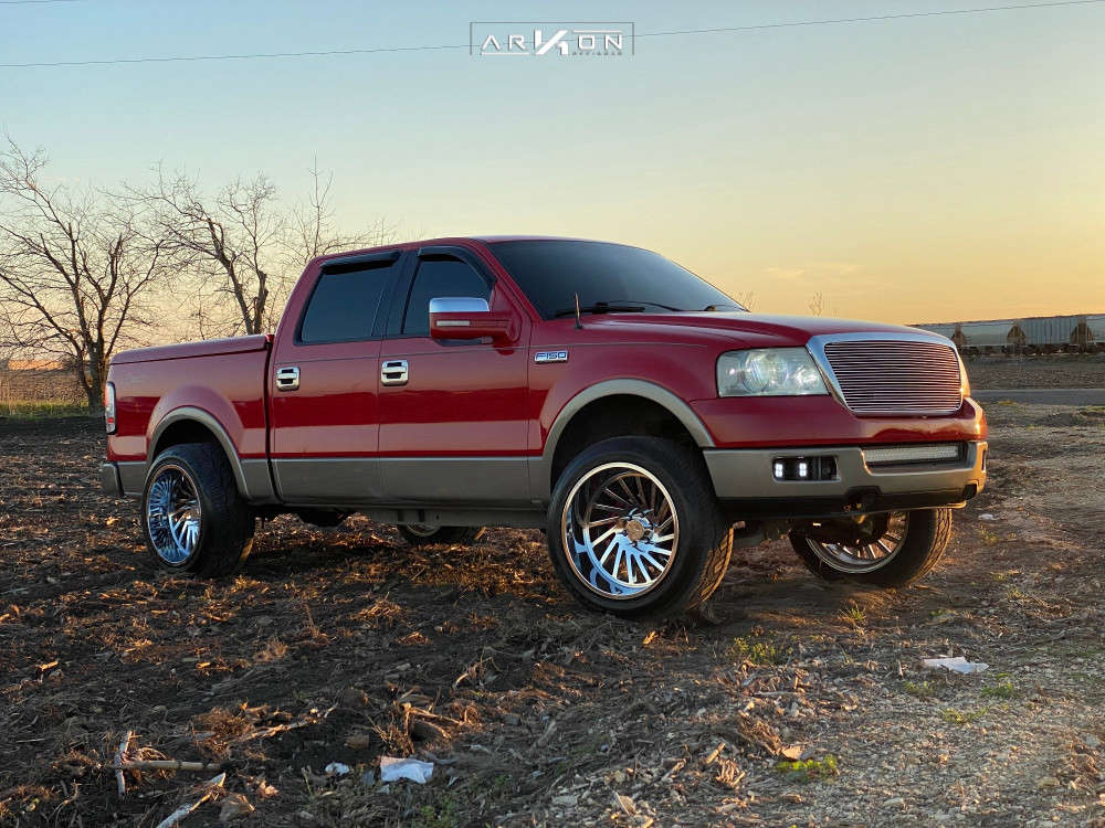 2004 Ford F-150 Wheel Offset Super Aggressive 3"-5" Leveling Kit ...