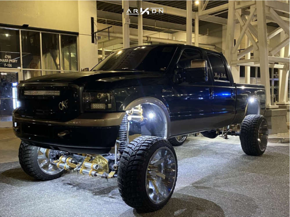 2005 Ford F-250 Super Duty Wheel Offset Super Aggressive 3"-5 ...