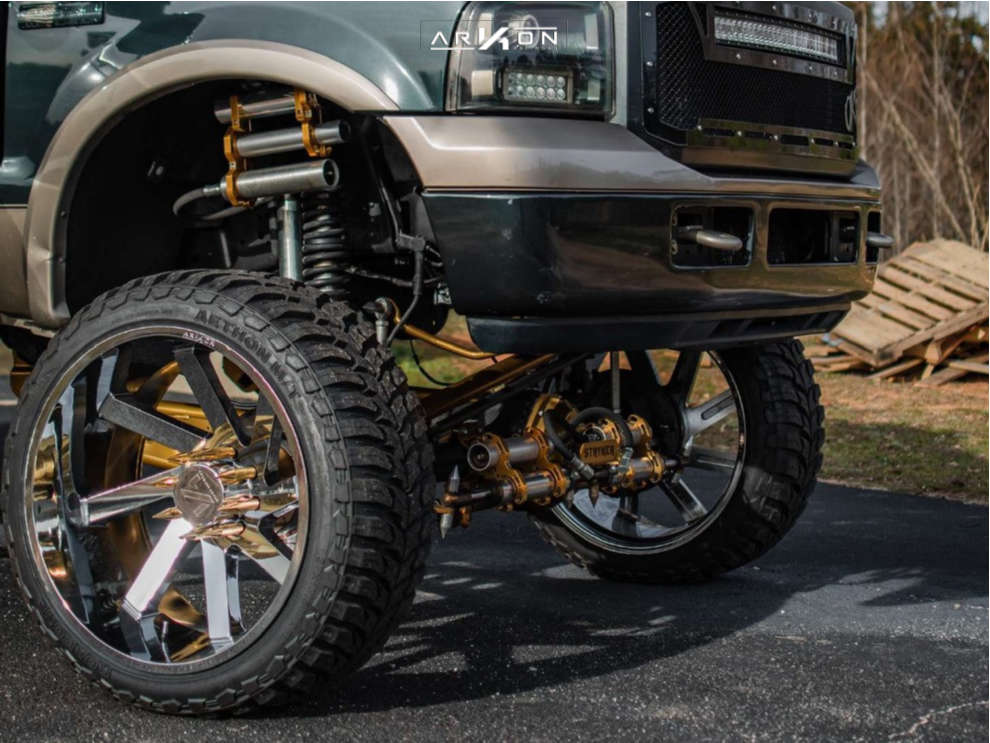 2005 Ford F-250 Super Duty Wheel Offset Super Aggressive 3"-5 ...