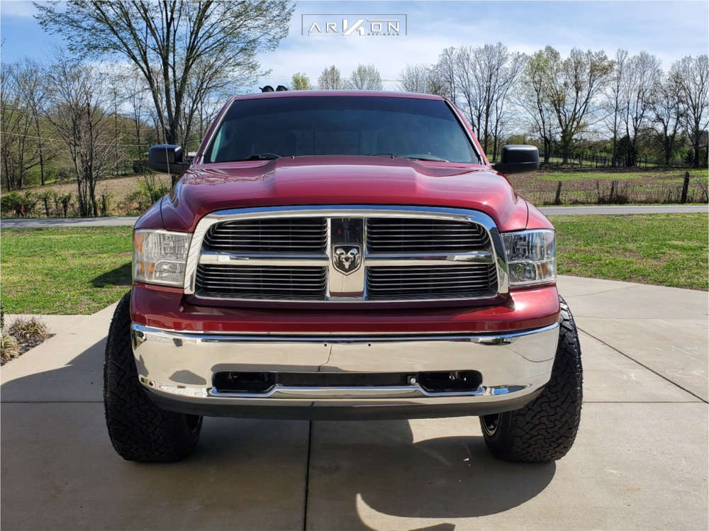 2012 Ram 1500 Wheel Offset Super Aggressive 3"-5" Suspension Lift 6 ...