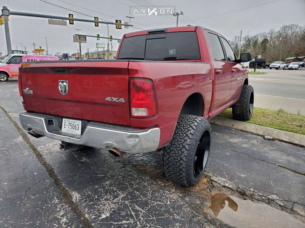 2012 Ram 1500 Wheel Offset Super Aggressive 3"-5" Suspension Lift 6 ...