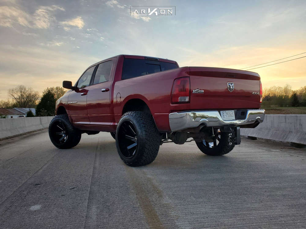 2012 Ram 1500 Wheel Offset Super Aggressive 3"-5" Suspension Lift 6 ...