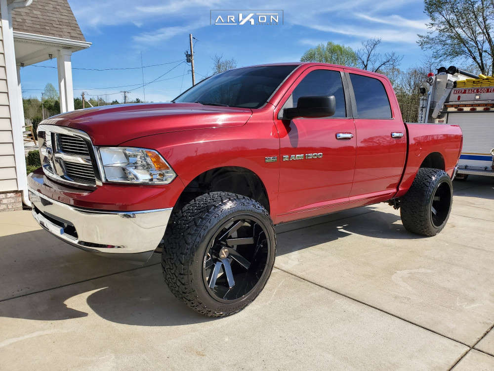 2012 Ram 1500 Wheel Offset Super Aggressive 3"-5" Suspension Lift 6 ...