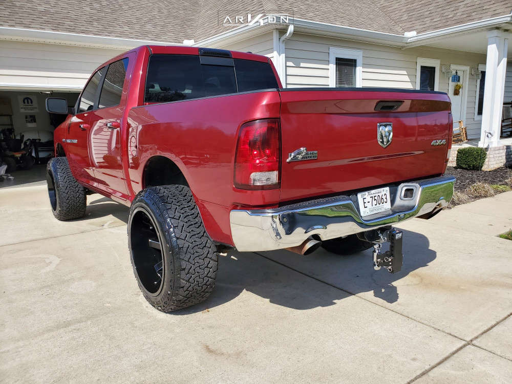 2012 Ram 1500 Wheel Offset Super Aggressive 3"-5" Suspension Lift 6 ...